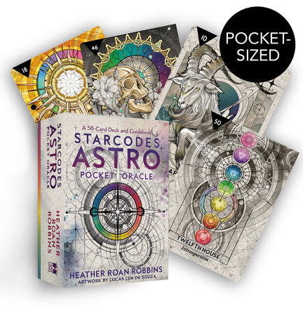 Pocket Starcodes Astro Oracle Cards | Heather R Robbins - Mystica